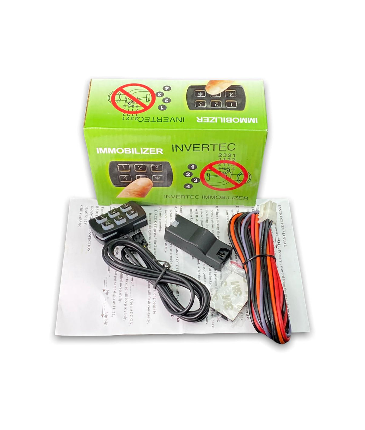 Universal Vehicle Immobilizer Code -Passcode, Theft prevention, Auto ...